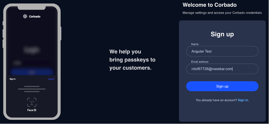 Building an Angular Passkey Login Page with TypeScript
