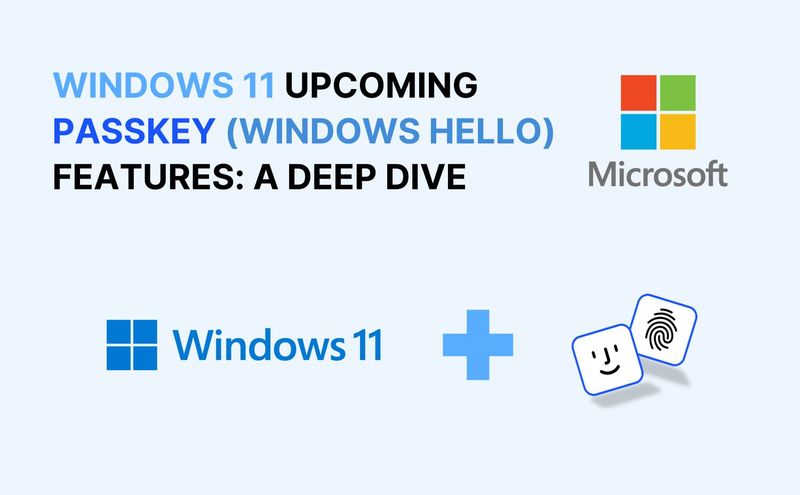 Windows 11's Upcoming Passkey (Windows Hello) Features