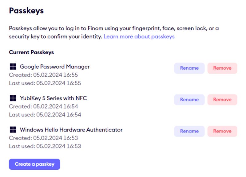 Finom Passkeys: Revolutionizing Banking Security