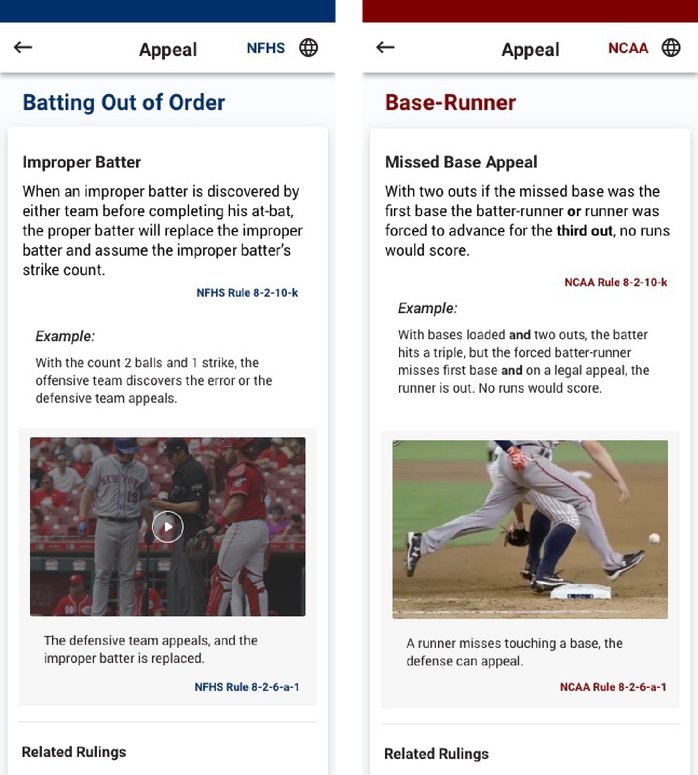 The Official Rules of Baseball At Your Fingertips | Baseball Rules in ...