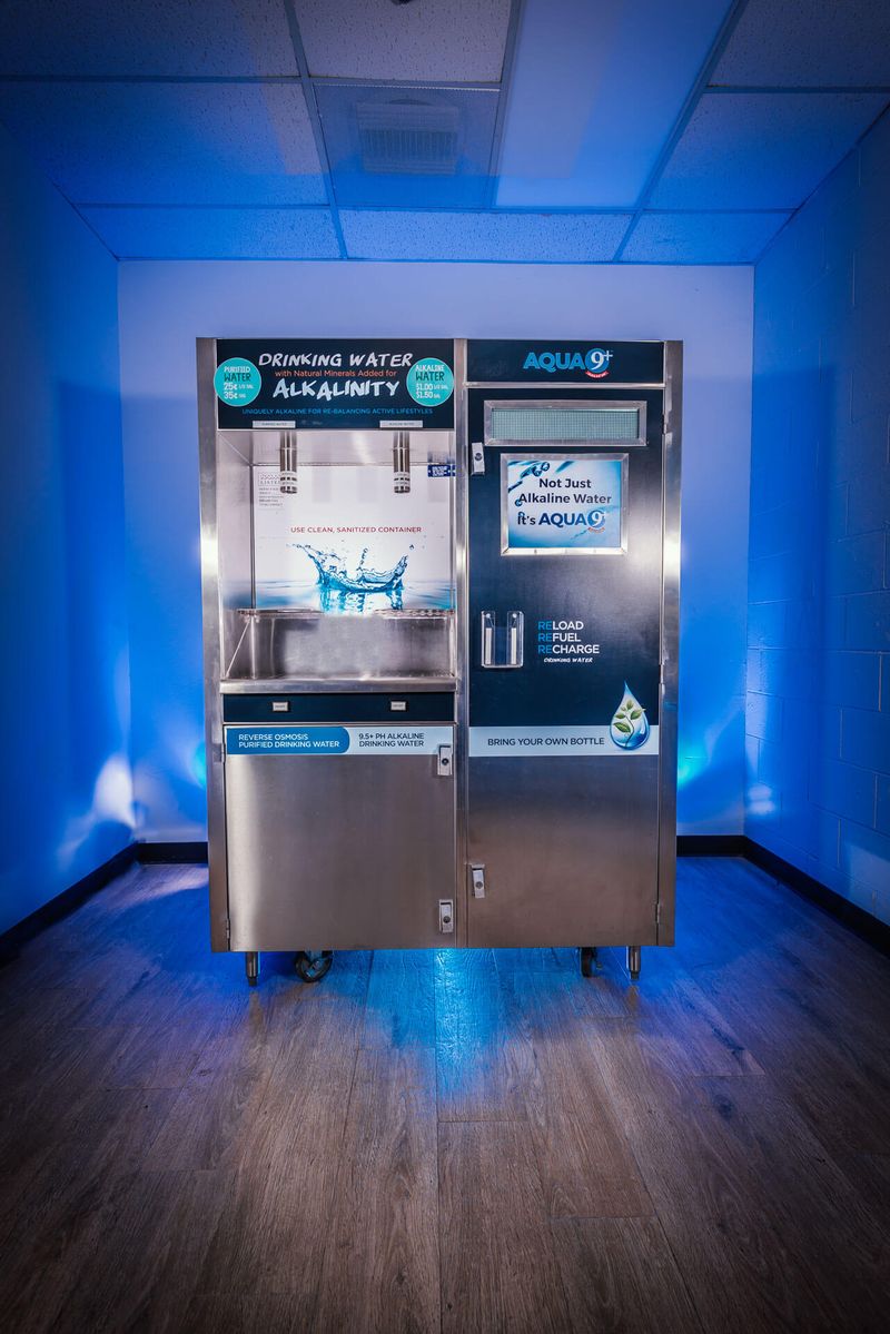AQUA 9+ Reverse Osmosis And Alkaline Drinking Water Vending Machine ...