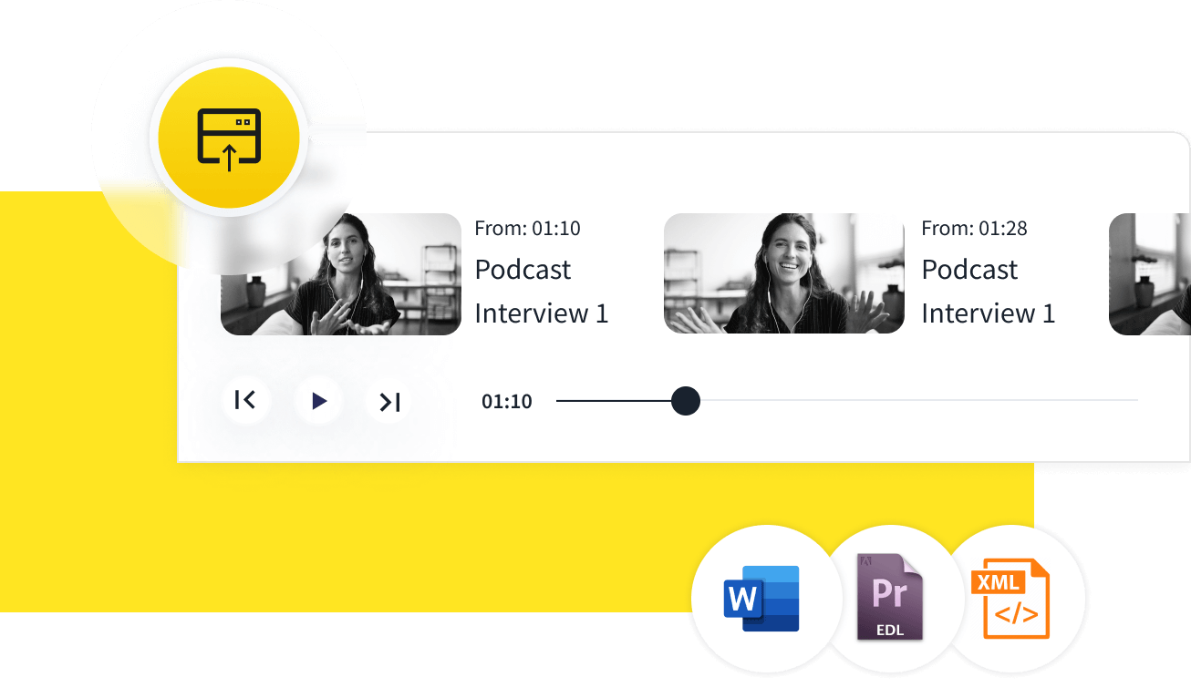 Edit audio and video | Trint