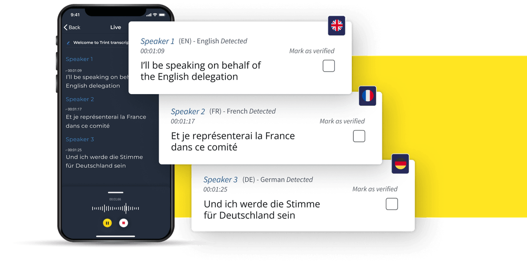 Transcribe video and audio to text | Content editor | Trint