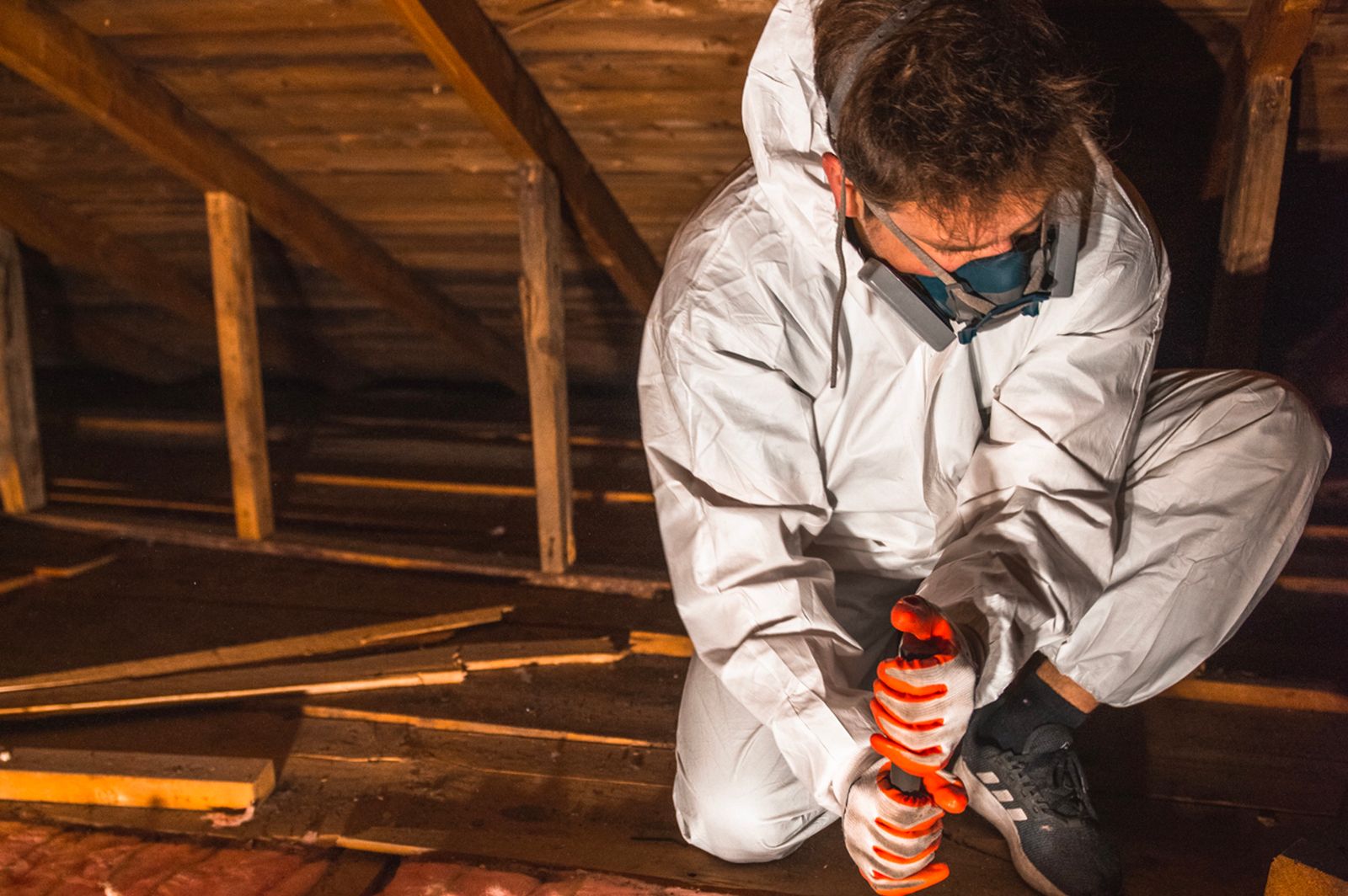 Solution Isolation - Attic insulation and caulking