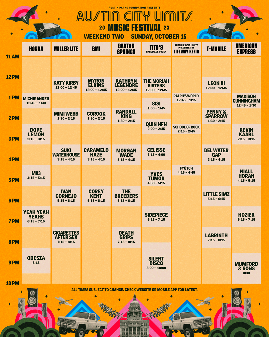 2023 Schedule 2023 Schedule