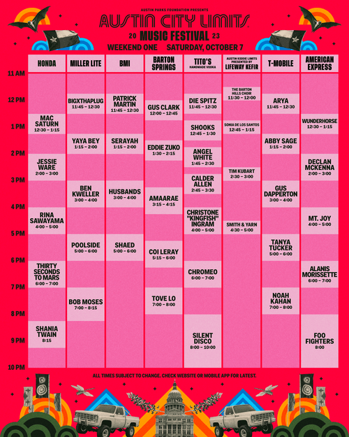 2023 Schedule
