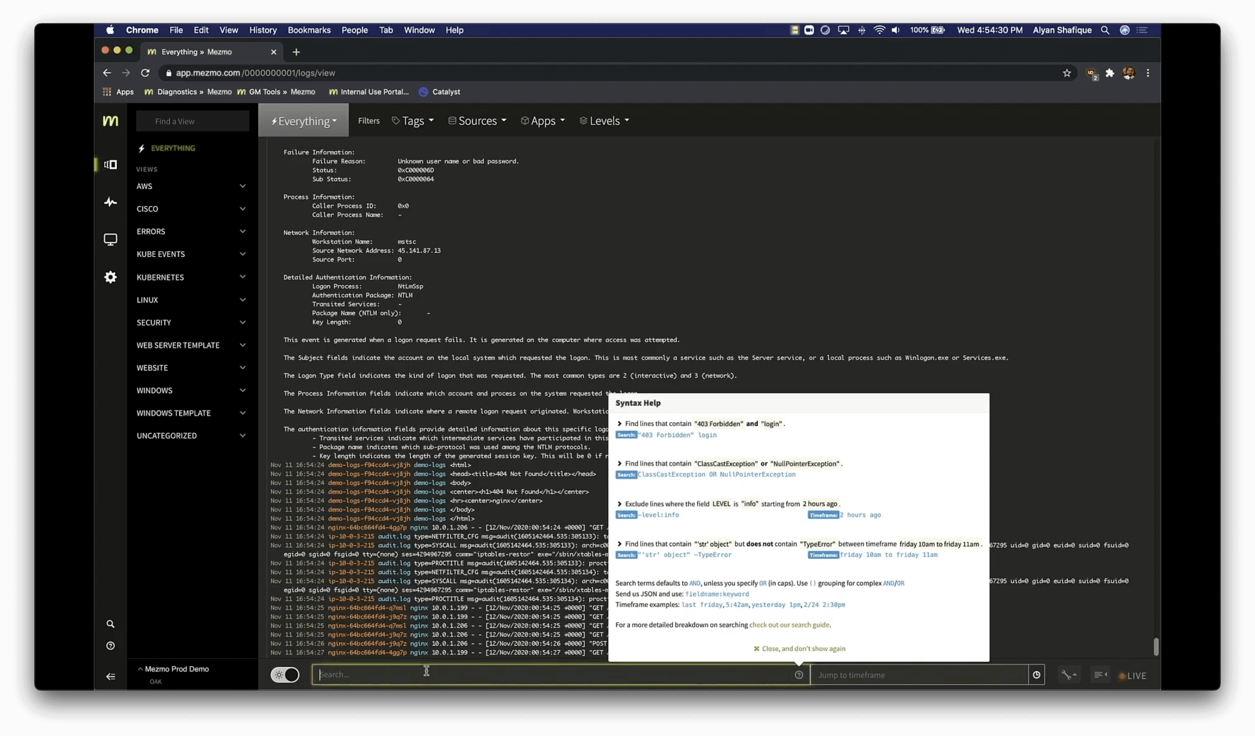 Telemetry Data Pipeline & Log Analysis Solutions | Mezmo