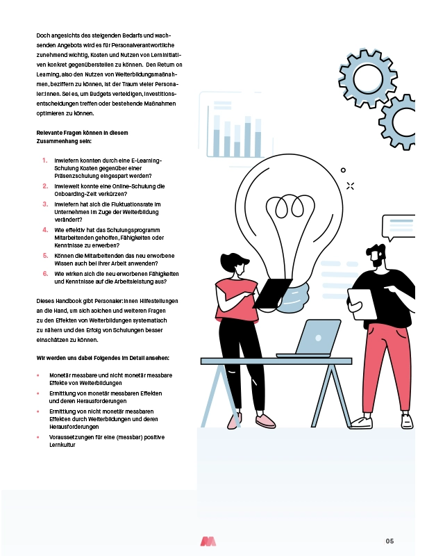 Handbook: Return on Learning