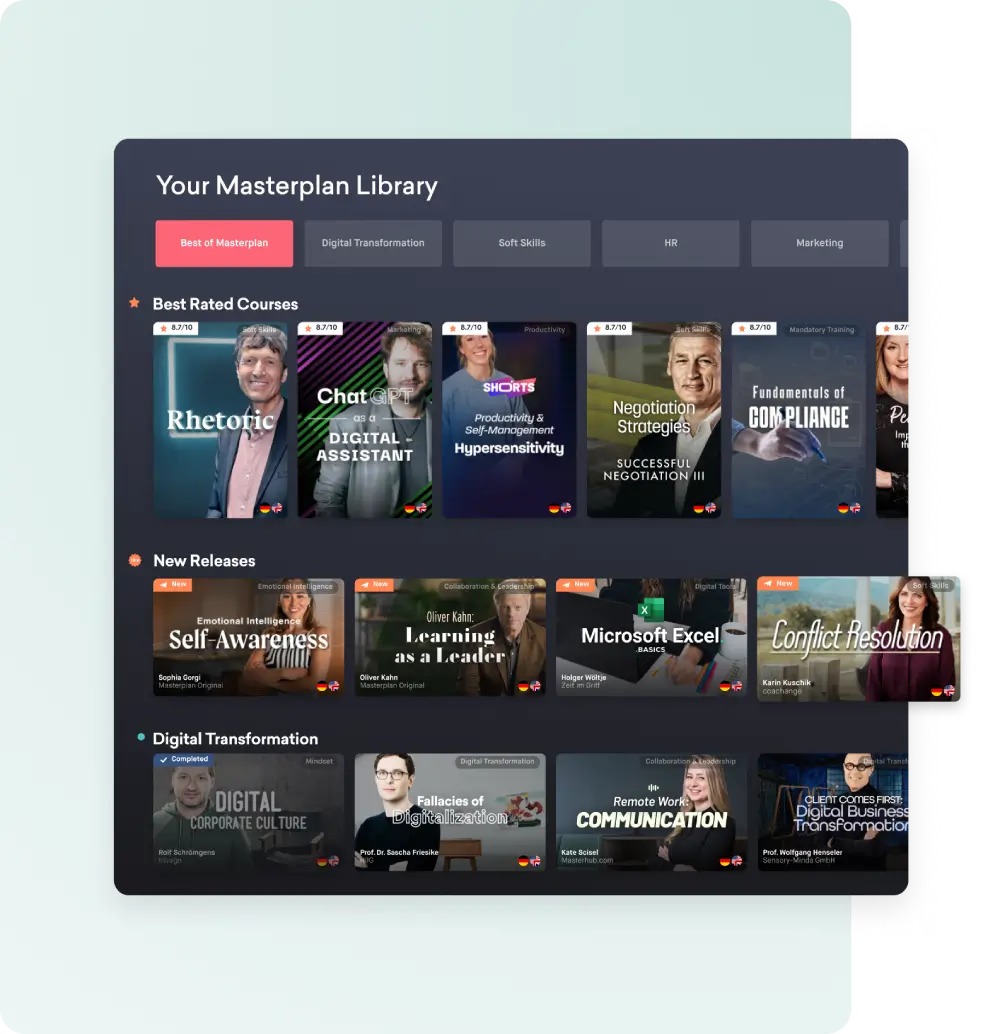 Masterplan.com | Learning Engagement Platform for Companies
