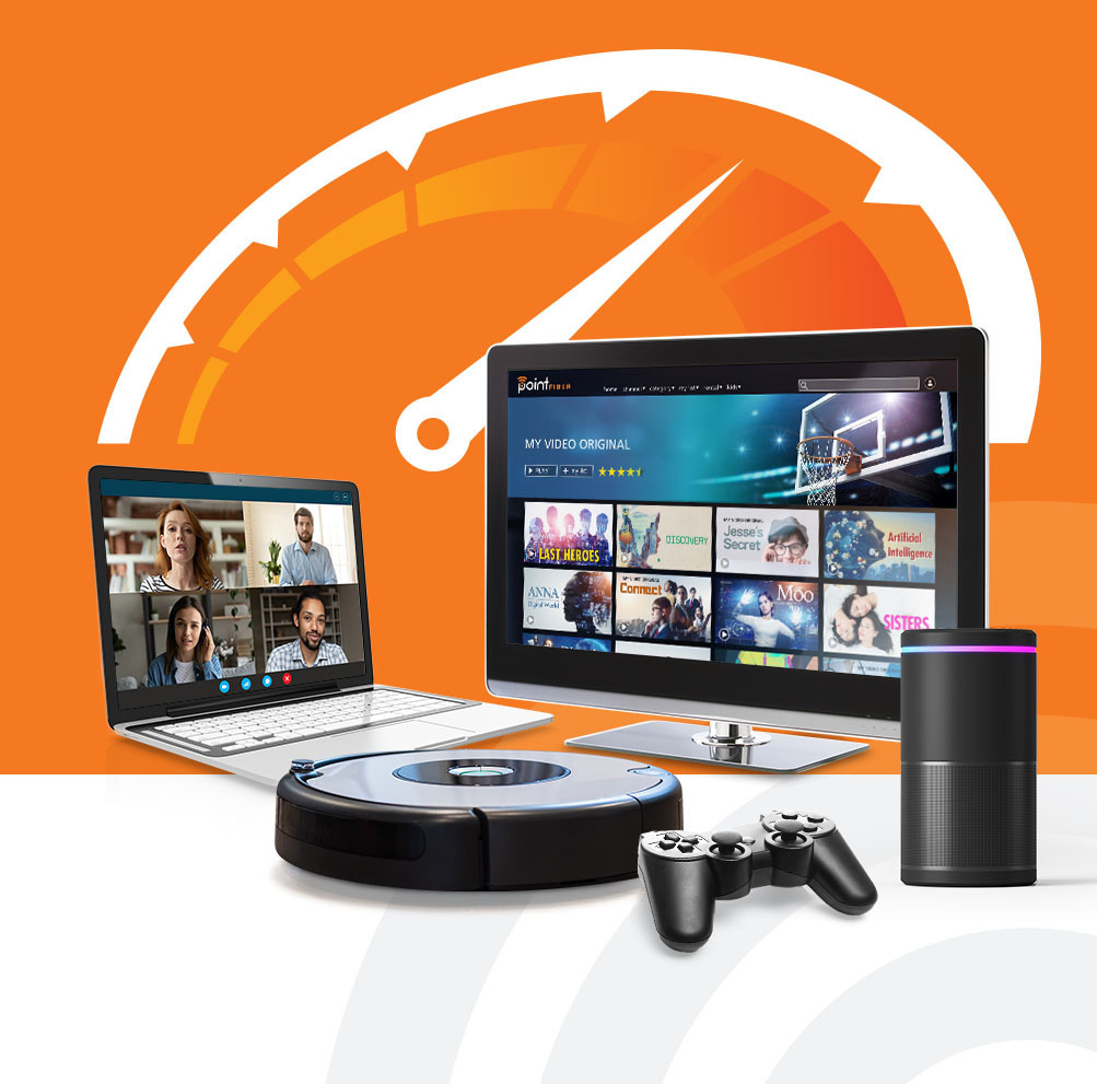 100% Fast Fiber Internet | Point Broadband