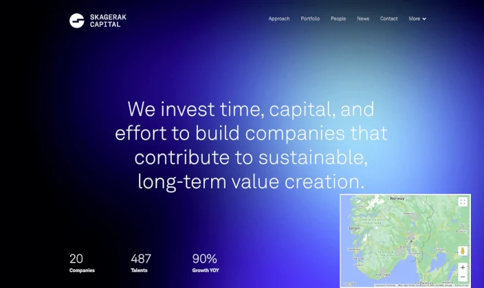 Skagarek Capital case study | Web Eight Studio