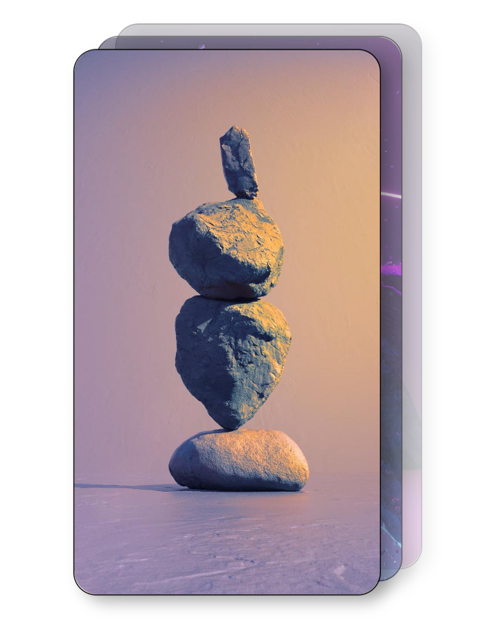 Surreal Stones Pack | Stock Vertical Video Collection on Packsia