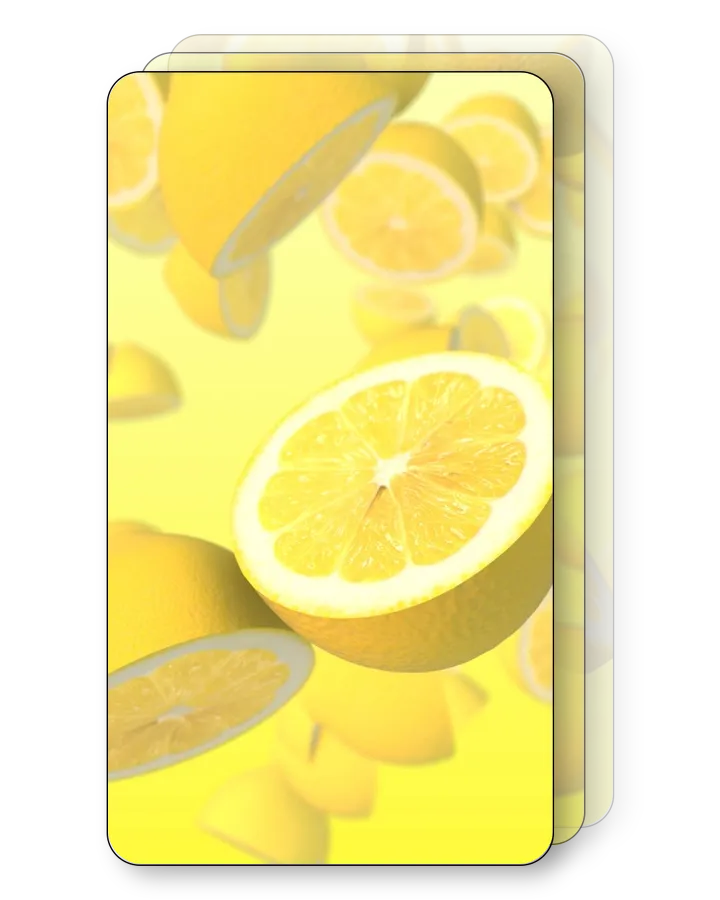 Floating Lemons Pack | Stock Vertical Video Collection on Packsia