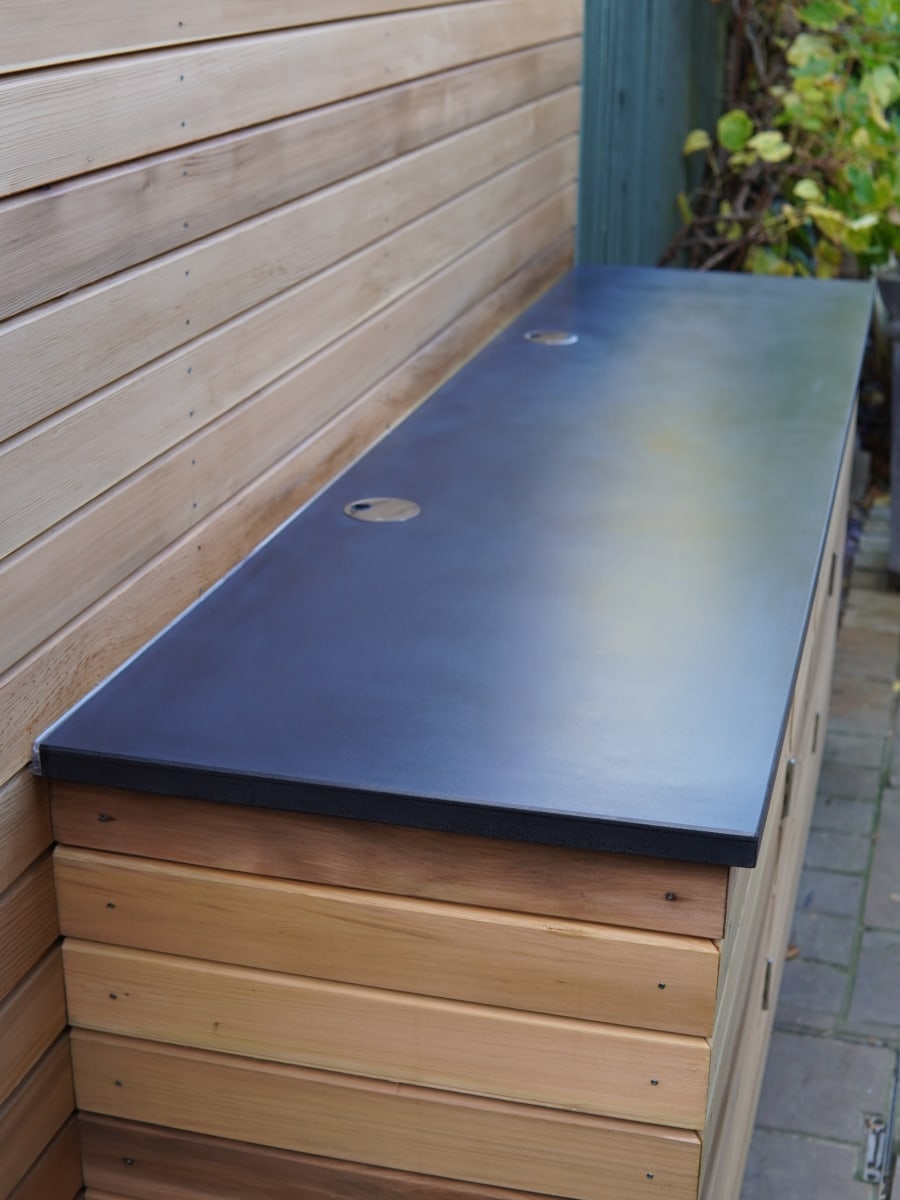 Garden concrete worktop 30mmLondon
