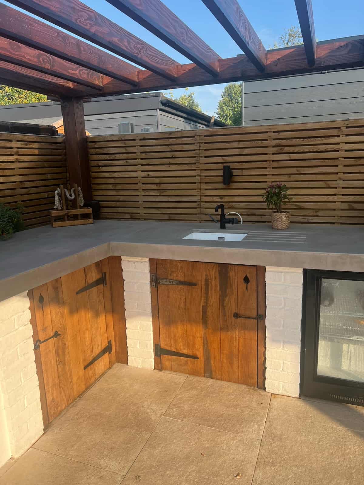 Fishing for outdoor kitchen!