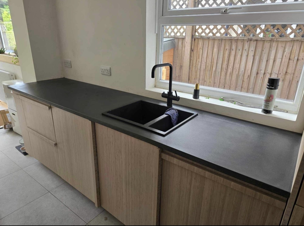 Contemporary Anthracite Worktops