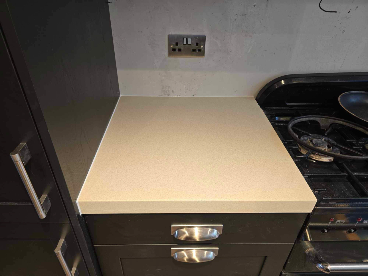 Galway Kitchen: Polished Concrete Worktops