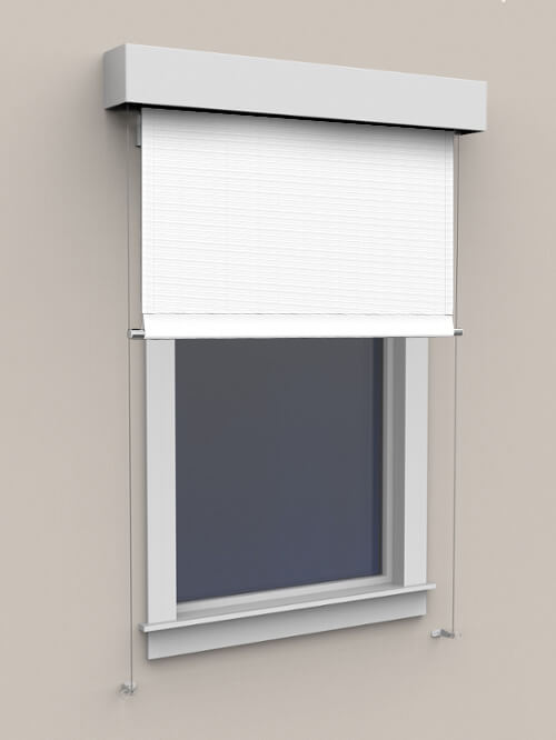 Motorized Cable Guided Hem Bar