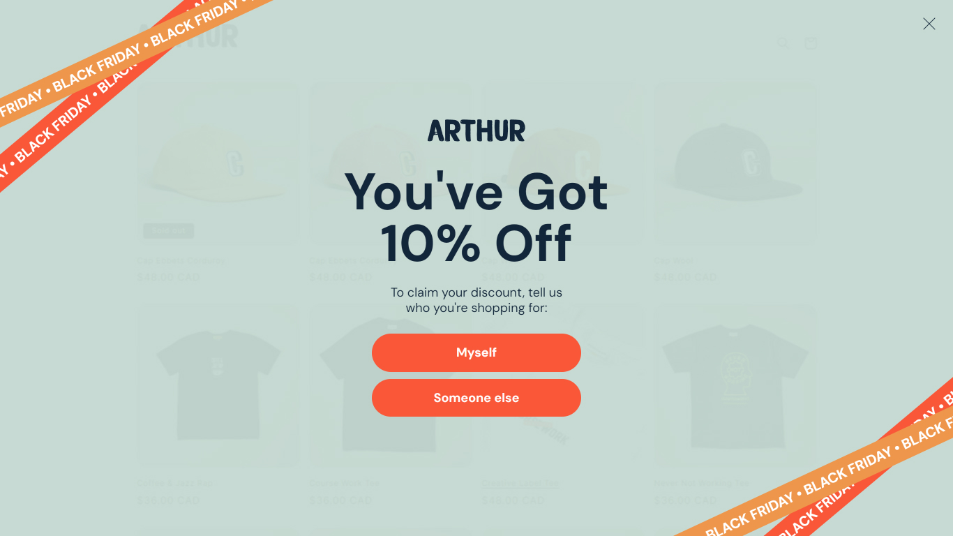 Arthur Template | Amped