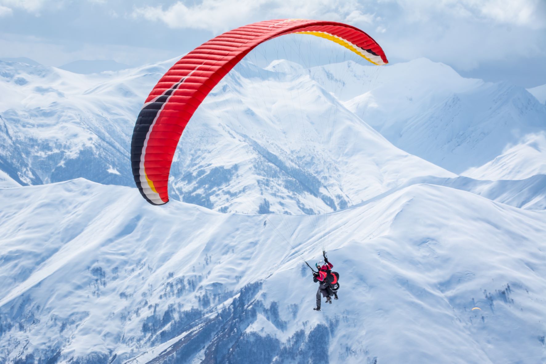 Parapente Hivernal | Activités | Écrin Blanc Hôtel 4*, Courchevel