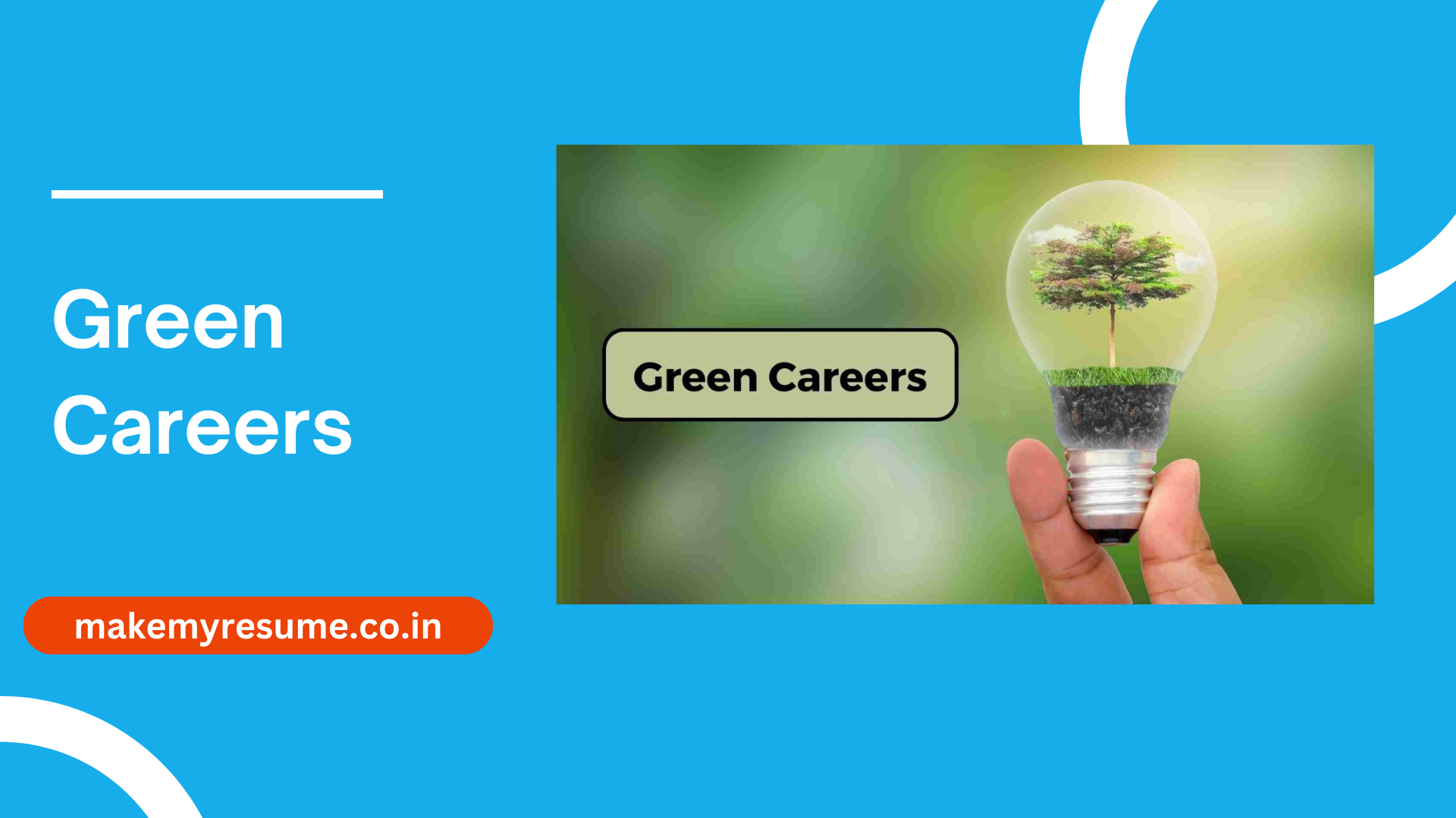 Green Careers Makemyresume