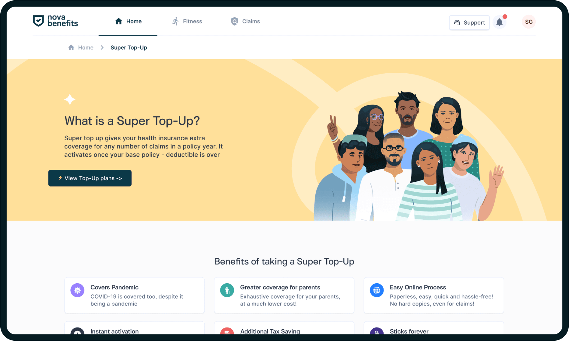 Super Top Up Health Insurance by Nova Benefits