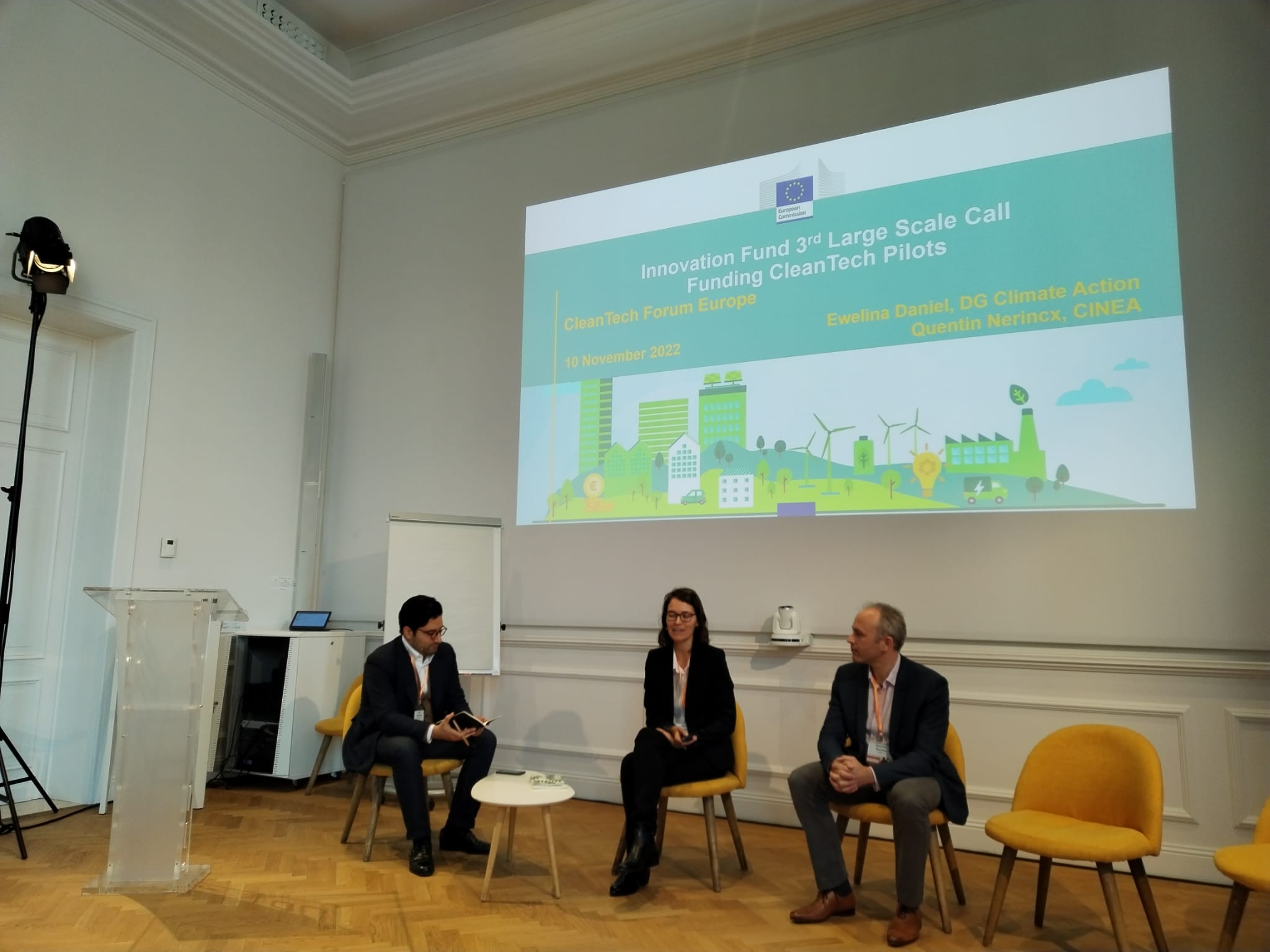 Info Session on Third Innovation Fund Call with DG CLIMA