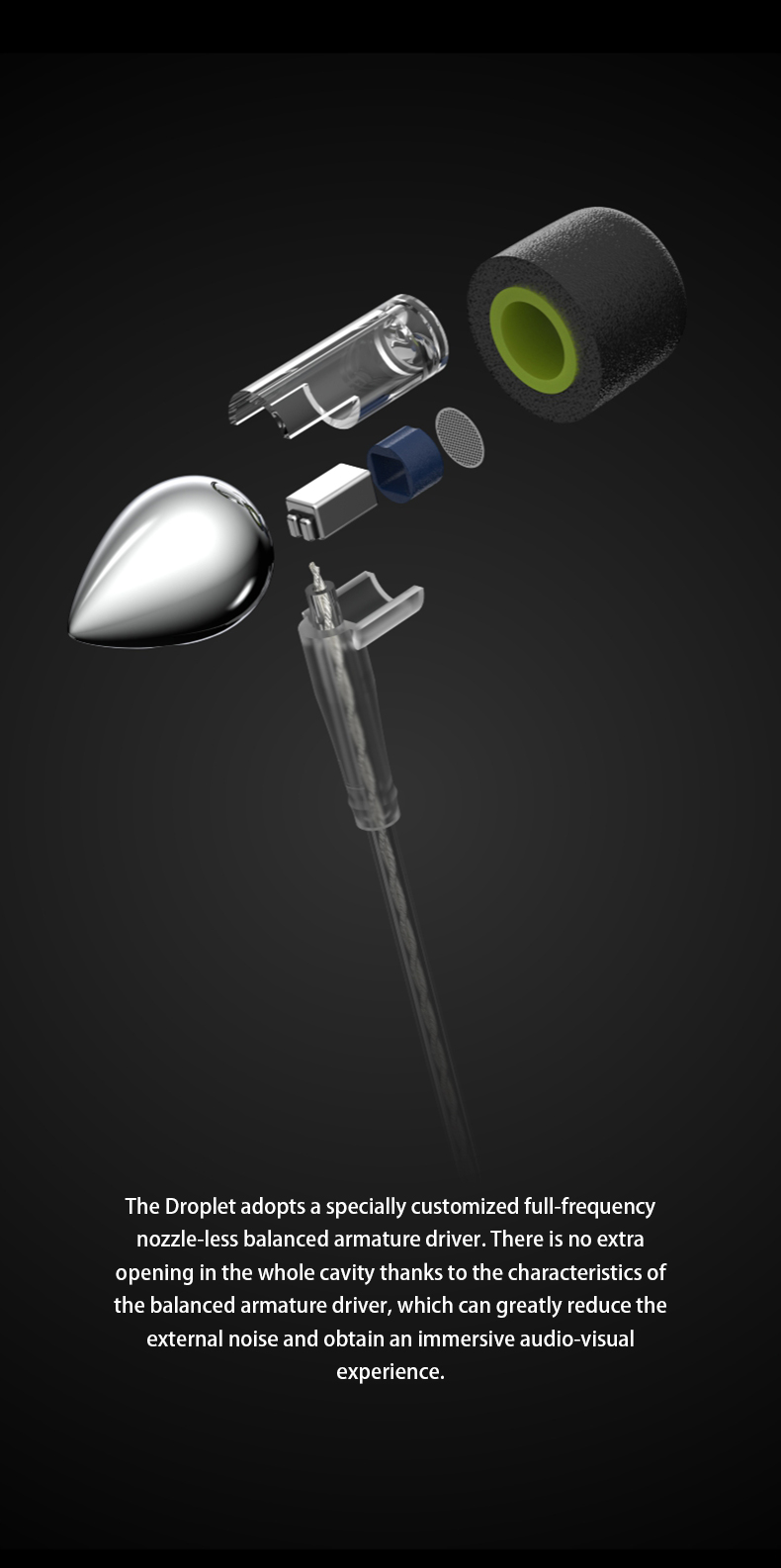 MOONDROP THE DROPLET In-ear Earphones | MOONDROP Official Website