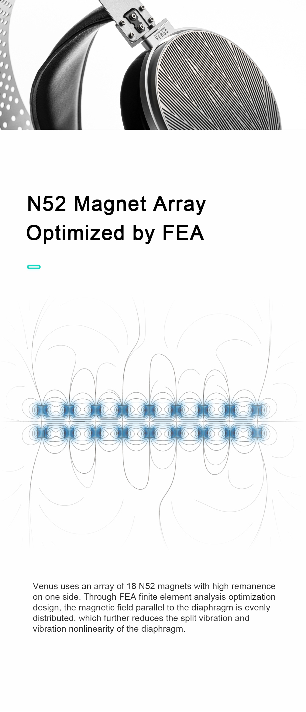 MOONDROP VENUS Planar Headphone | MOONDROP Official Website