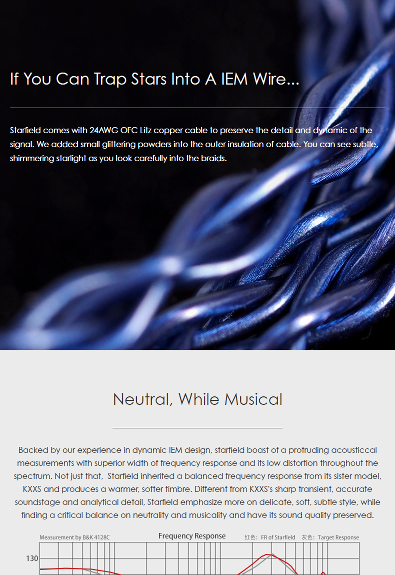 MOONDROP STARFIELD In-Ear Monitor | MOONDROP Official Website