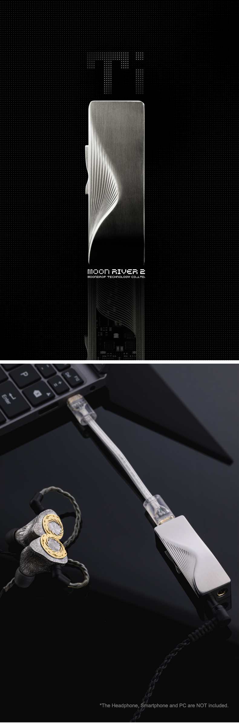 MOONDROP MOONRIVER2:TI USB DAC/AMP | MOONDROP Official Website