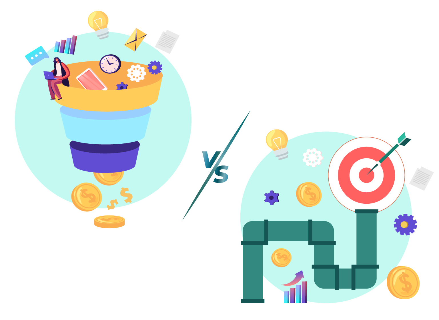 Sales Funnel vs Pipeline: Understanding the Key Differences