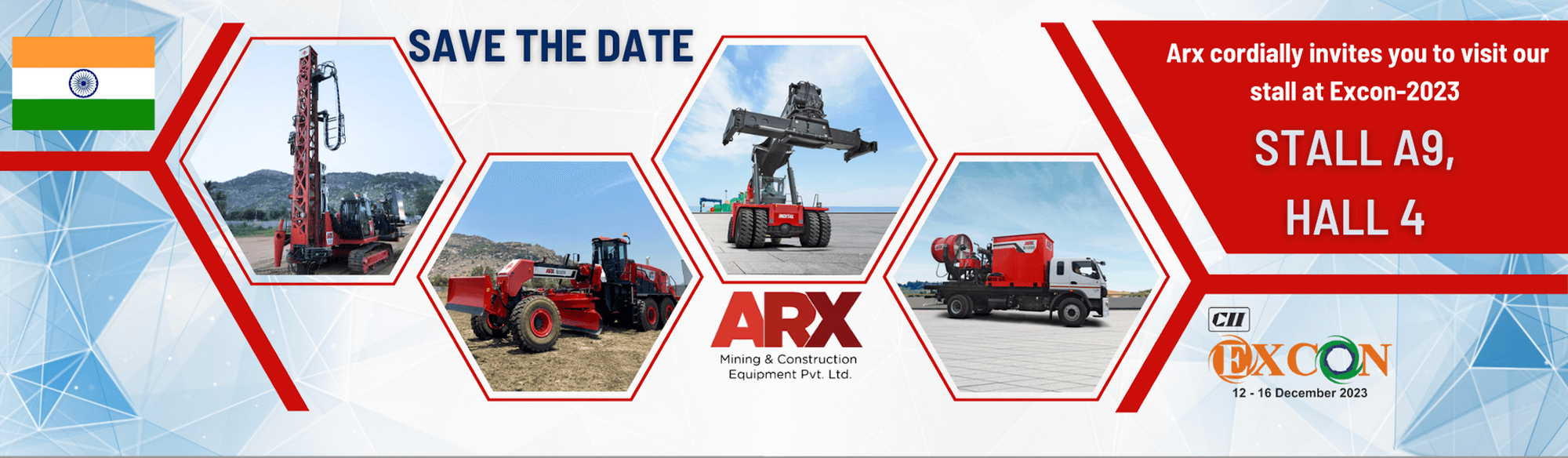 ARX | Construction, Mining, Cargo Handling machines