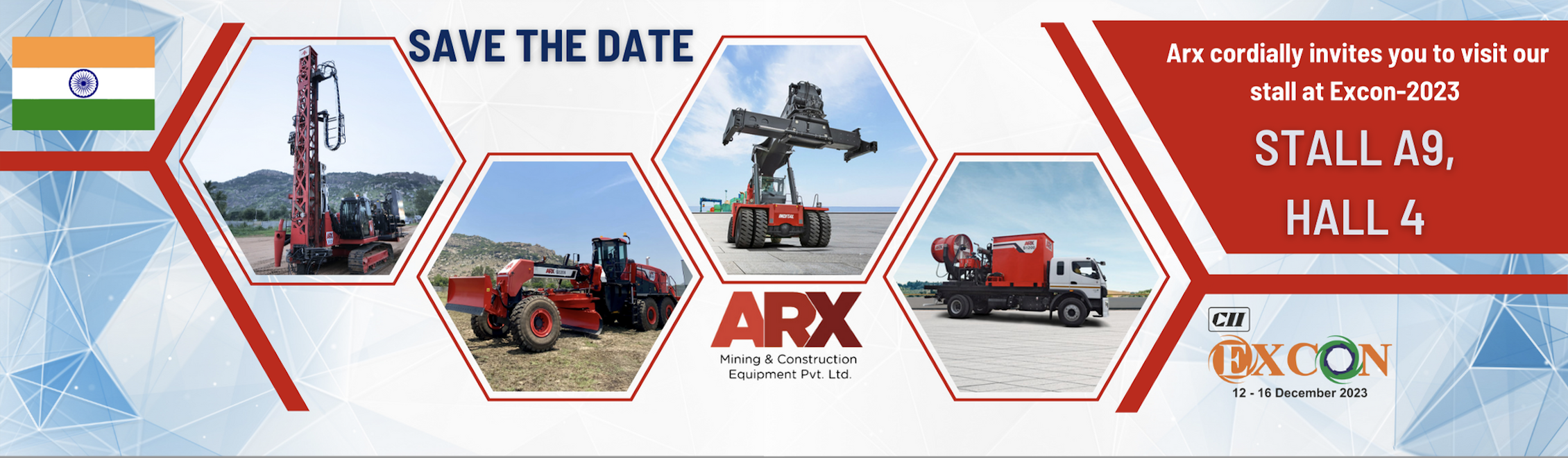ARX | Construction, Mining, Cargo Handling machines