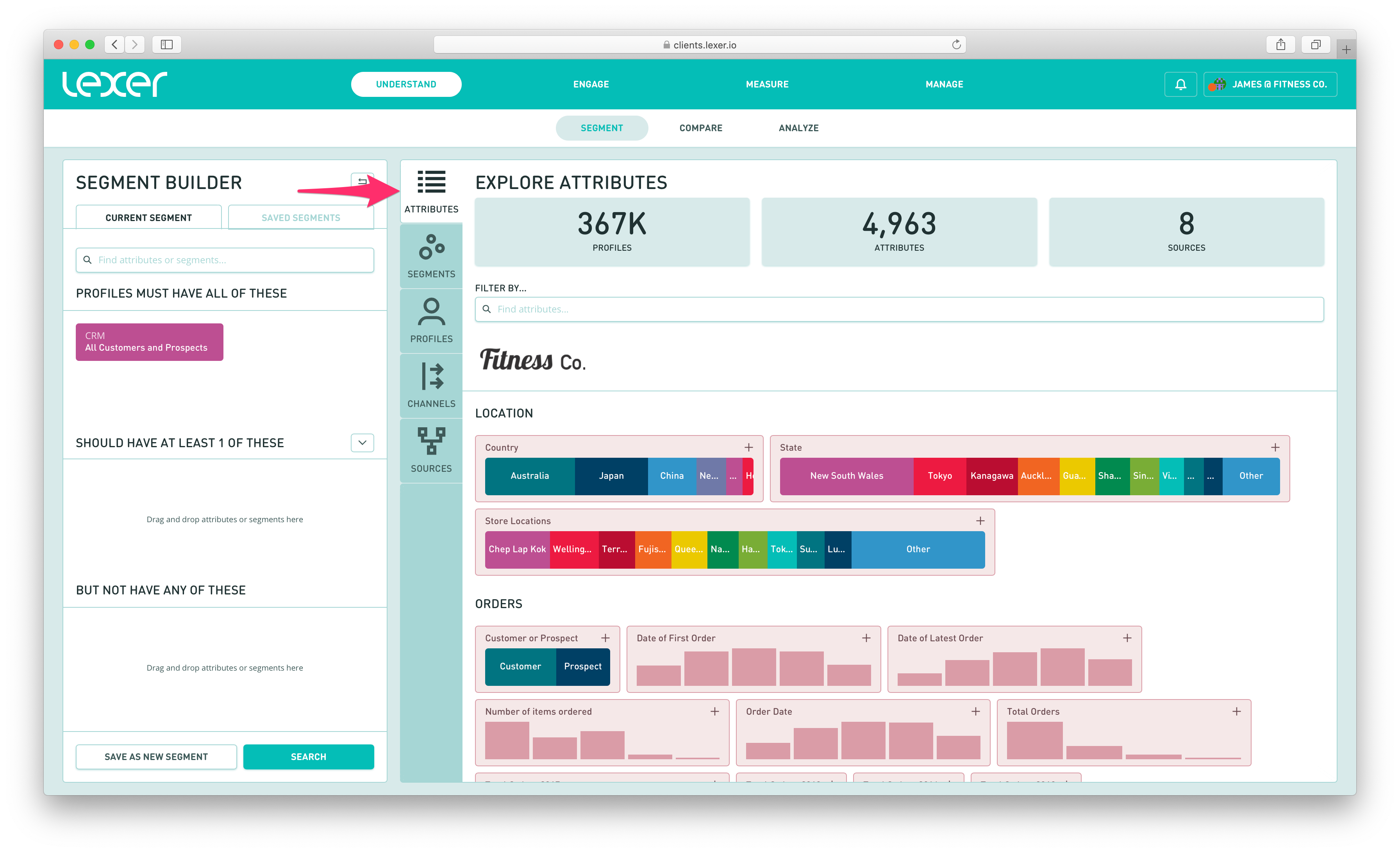 Understand > Segment > Segment overview