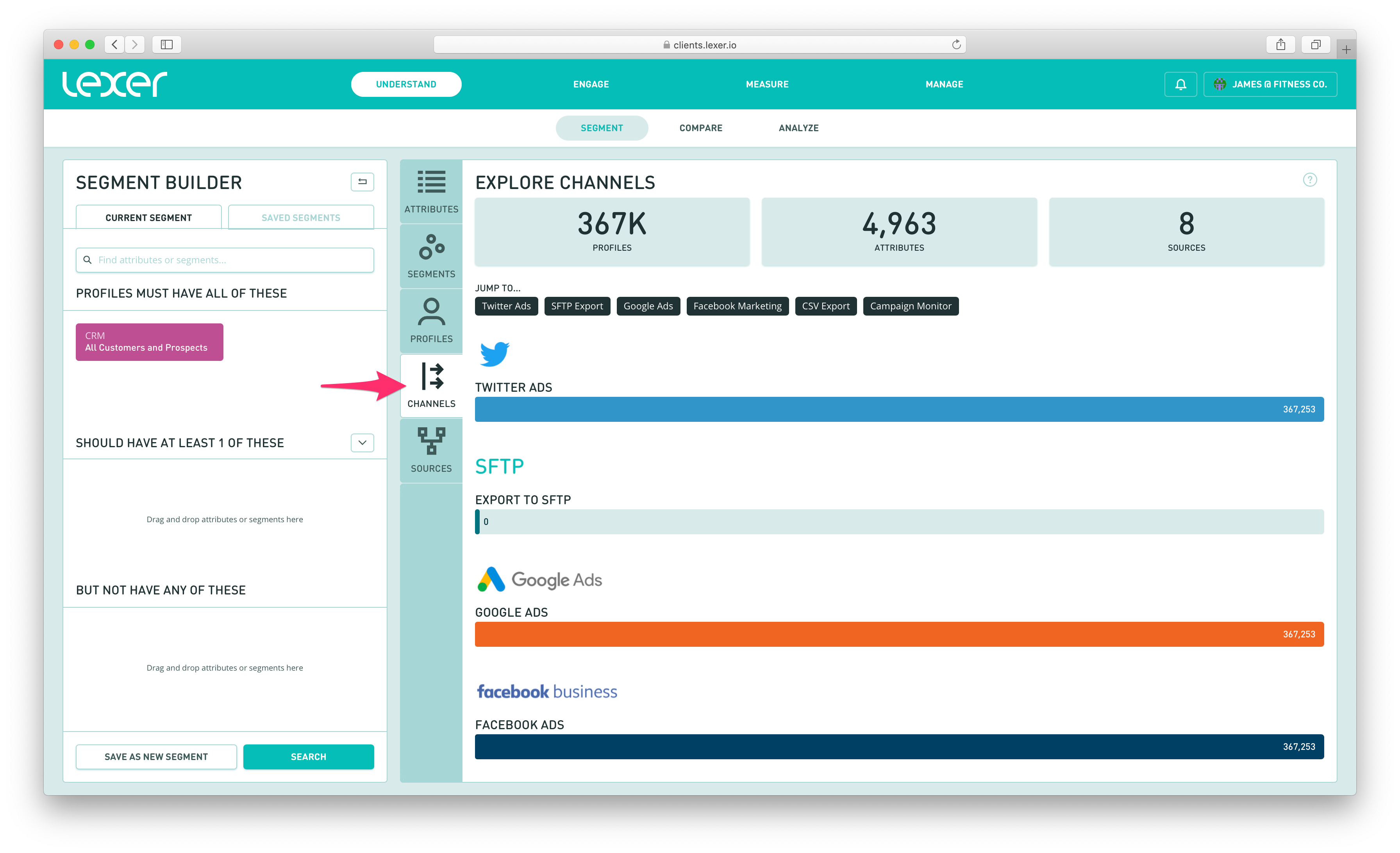 Understand > Segment > Segment overview