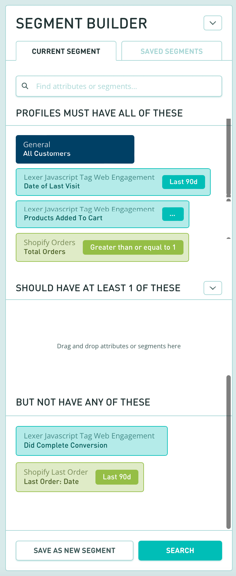 Data > Javascript Tag > Lexer Javascript Tag use cases