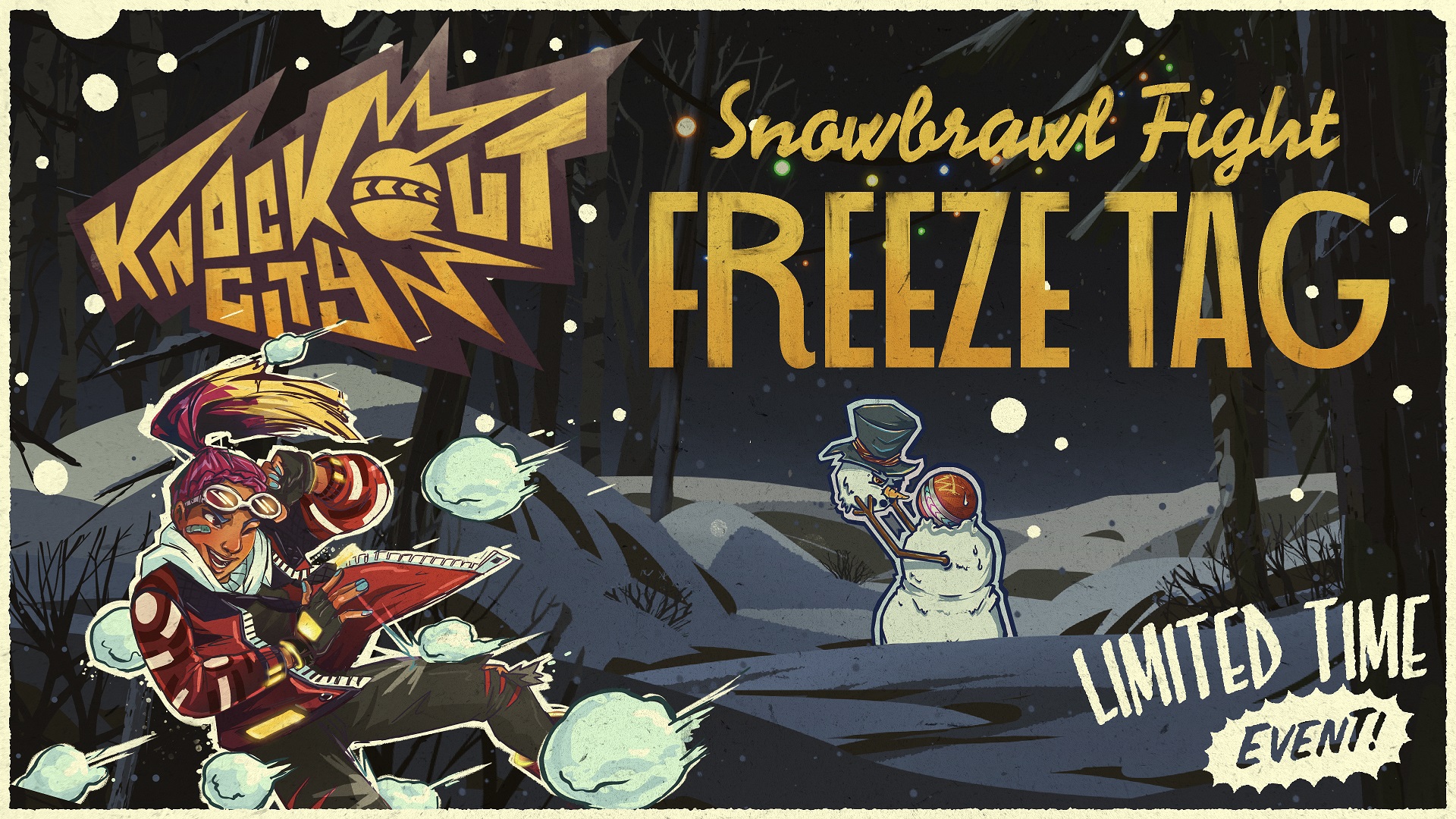 Knockout City | Chill out! Snowbrawl Fight: Freeze Tag hits December 20th!