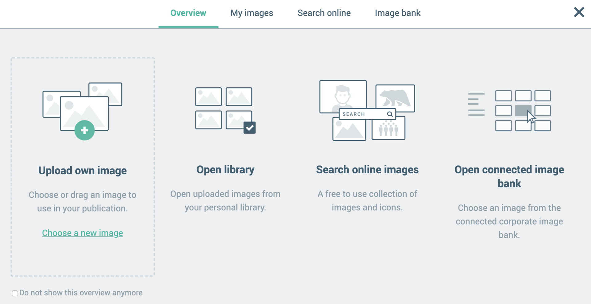 Update: Stock Images & Integration Image Library