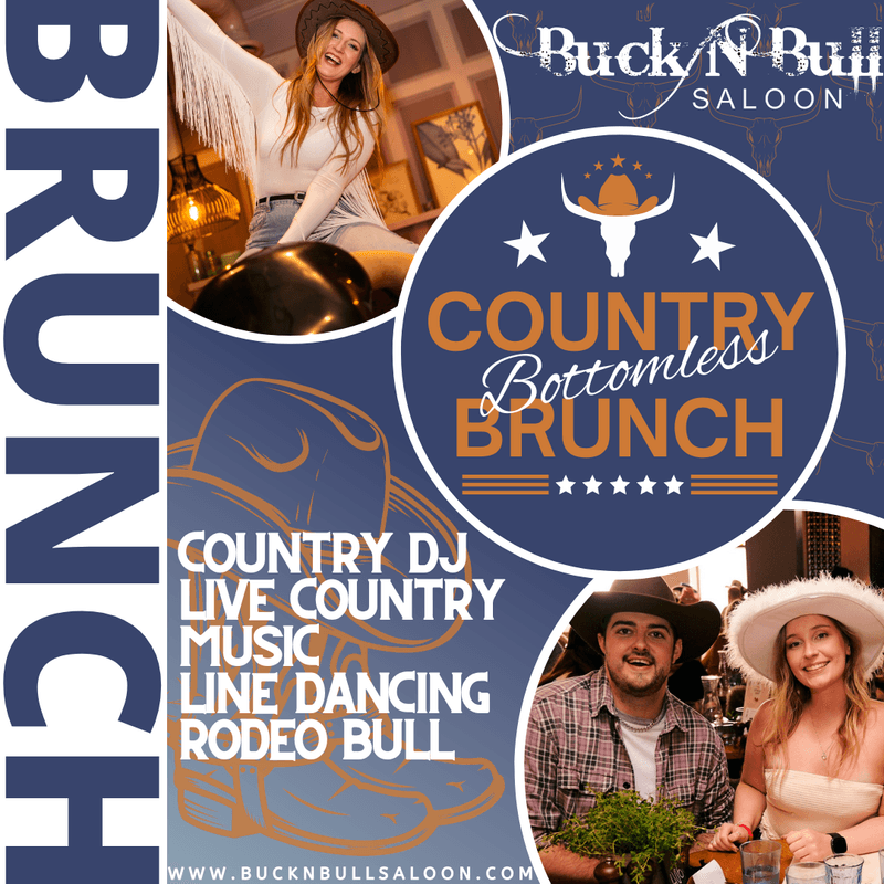 The Country Bottomless Brunch | Buck' N Bull Saloon