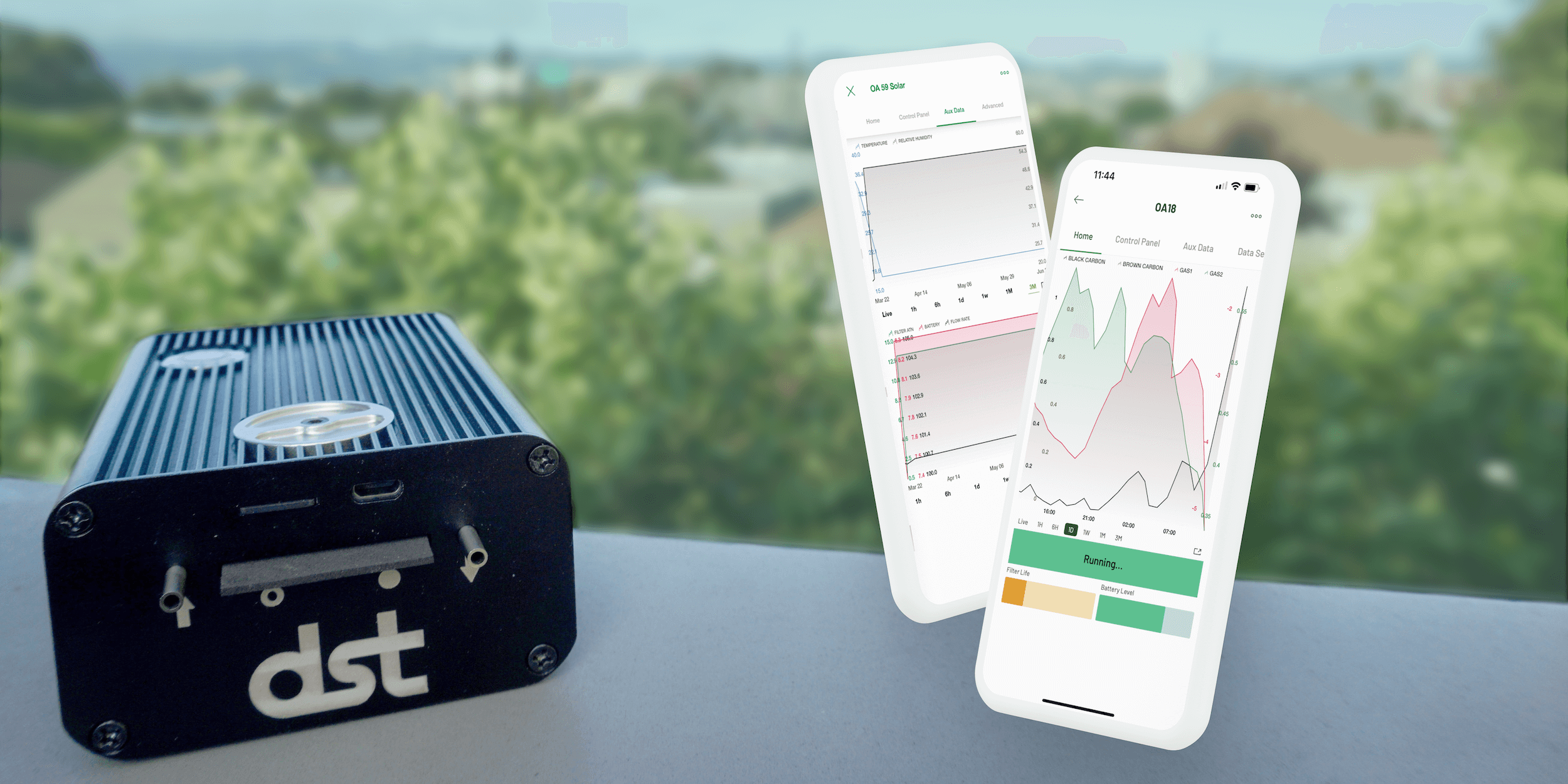 DSTech: Connected Air Quality Sensors