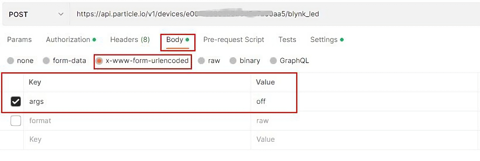 How to control a Particle device with Blynk