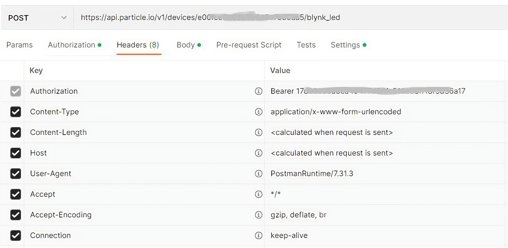How to control a Particle device with Blynk