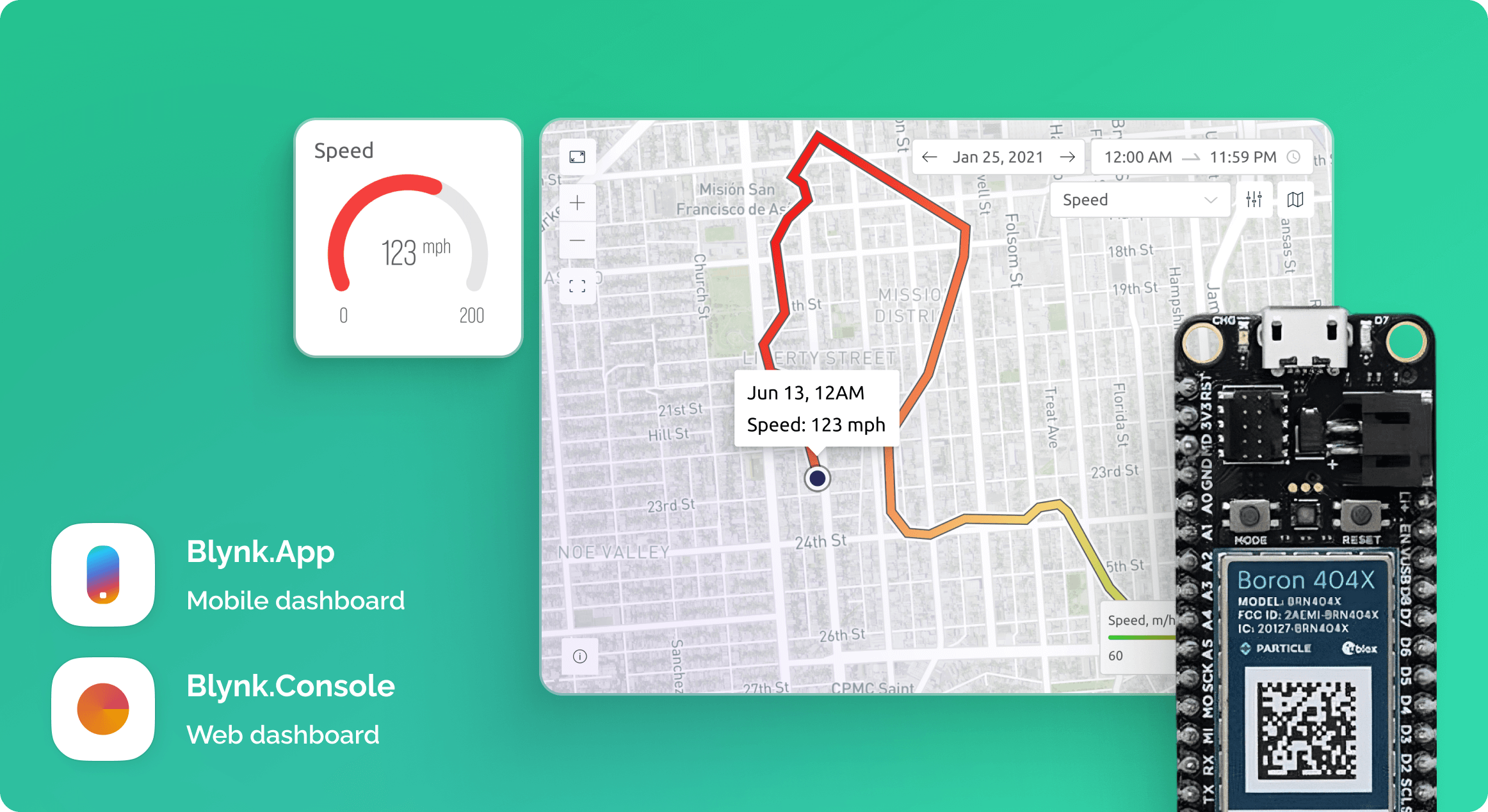 Asset Tracking with Particle Boron