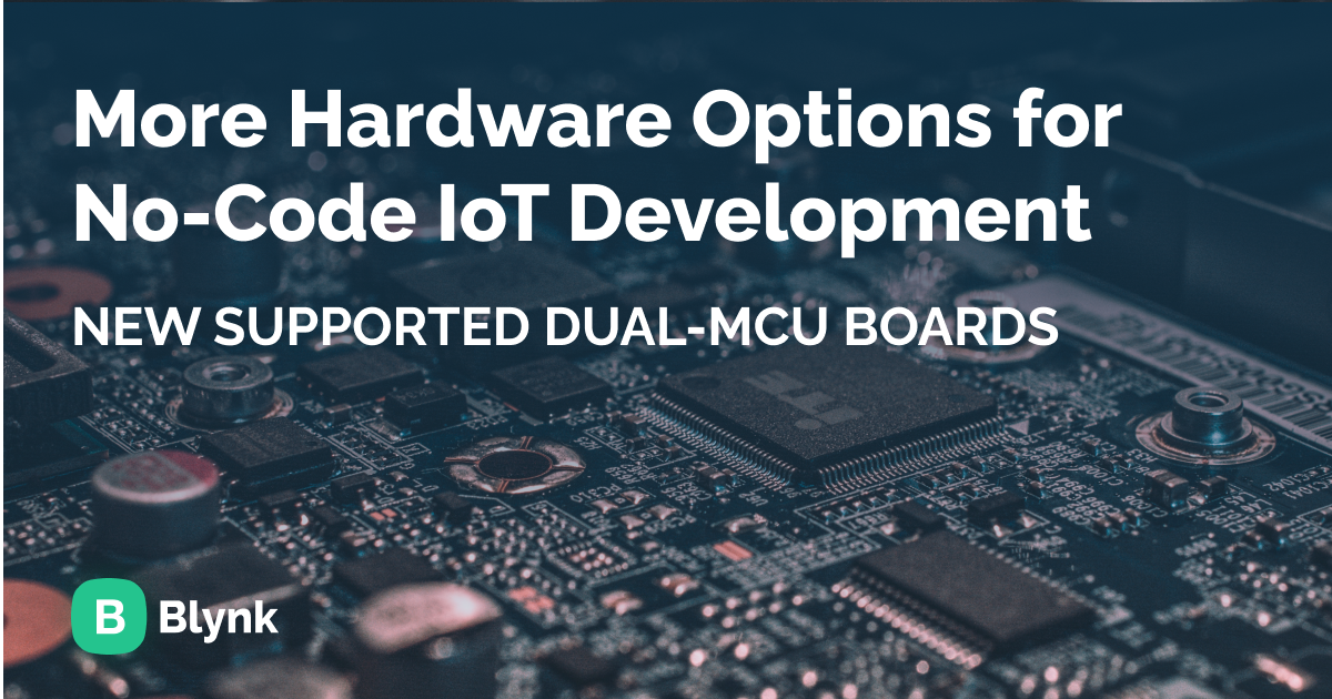 Unlock No-Code IoT Development with these Dual-MCU Boards!