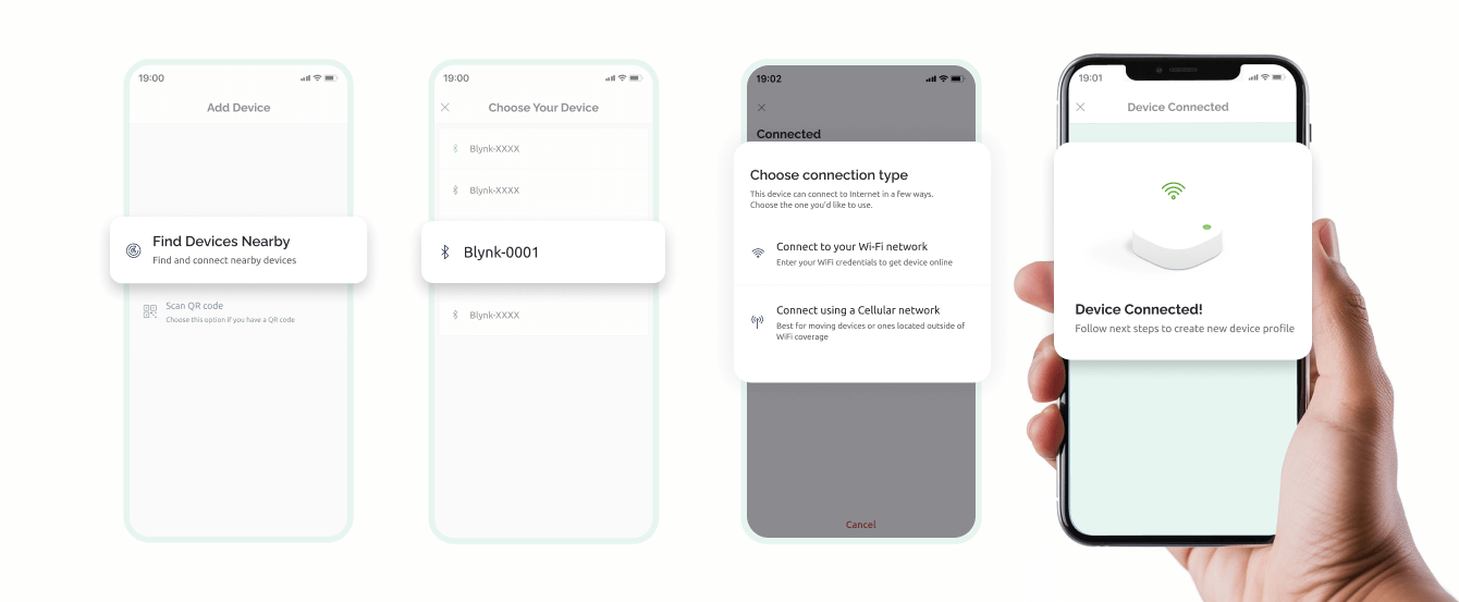 ESP32 Edgent for Cellular and WiFi
