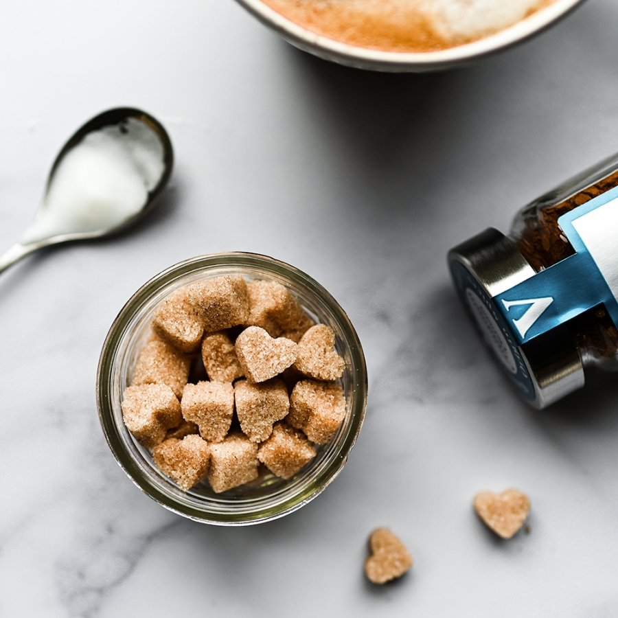 Cinnamon Sugared Hearts - Victoria Gourmet