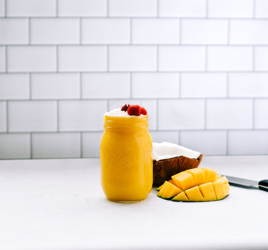 Mango Turmeric Tea Smoothie - Victoria Gourmet
