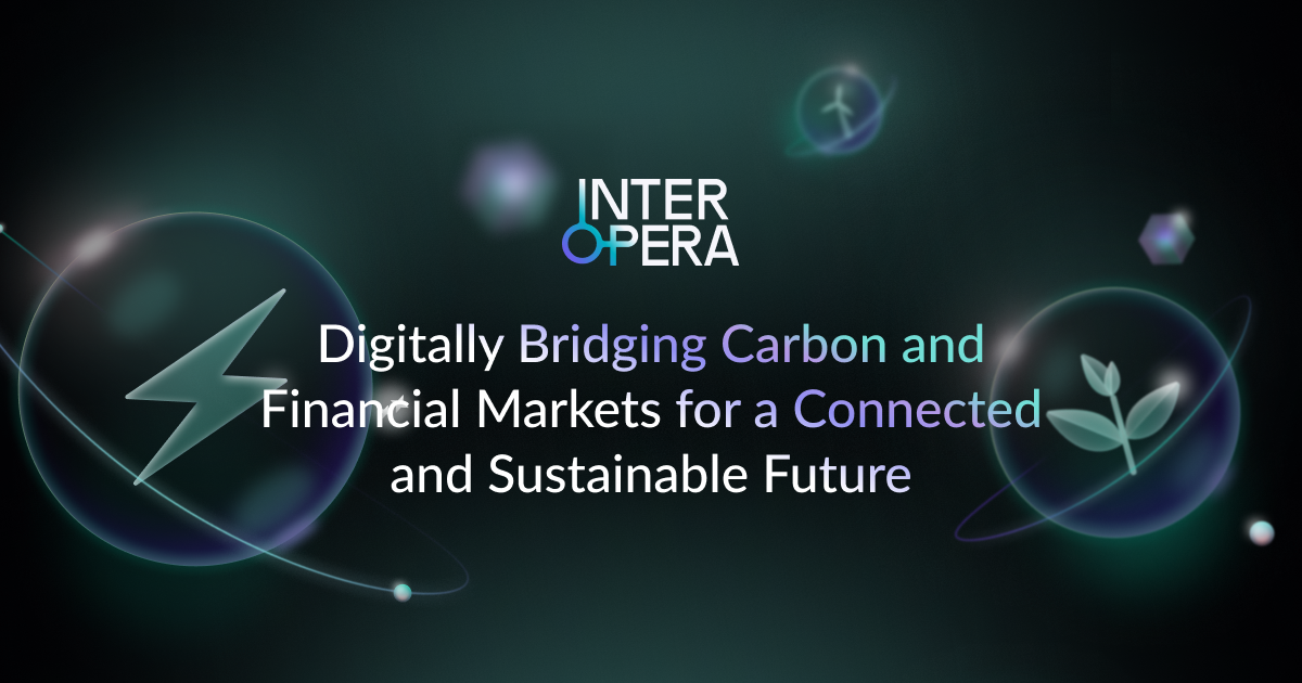 InterOpera’s solutions helps facilitate Global Transition to Net-Zero ...