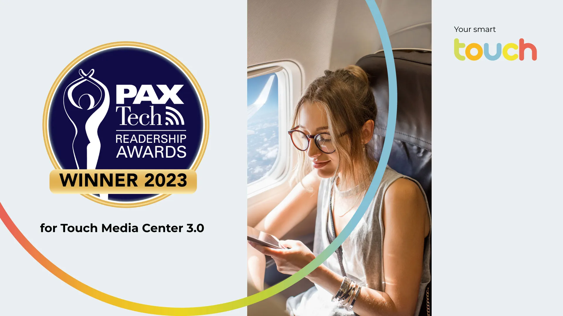 Touch Wins PAX Tech Readership Award for Touch Media Center 3.0